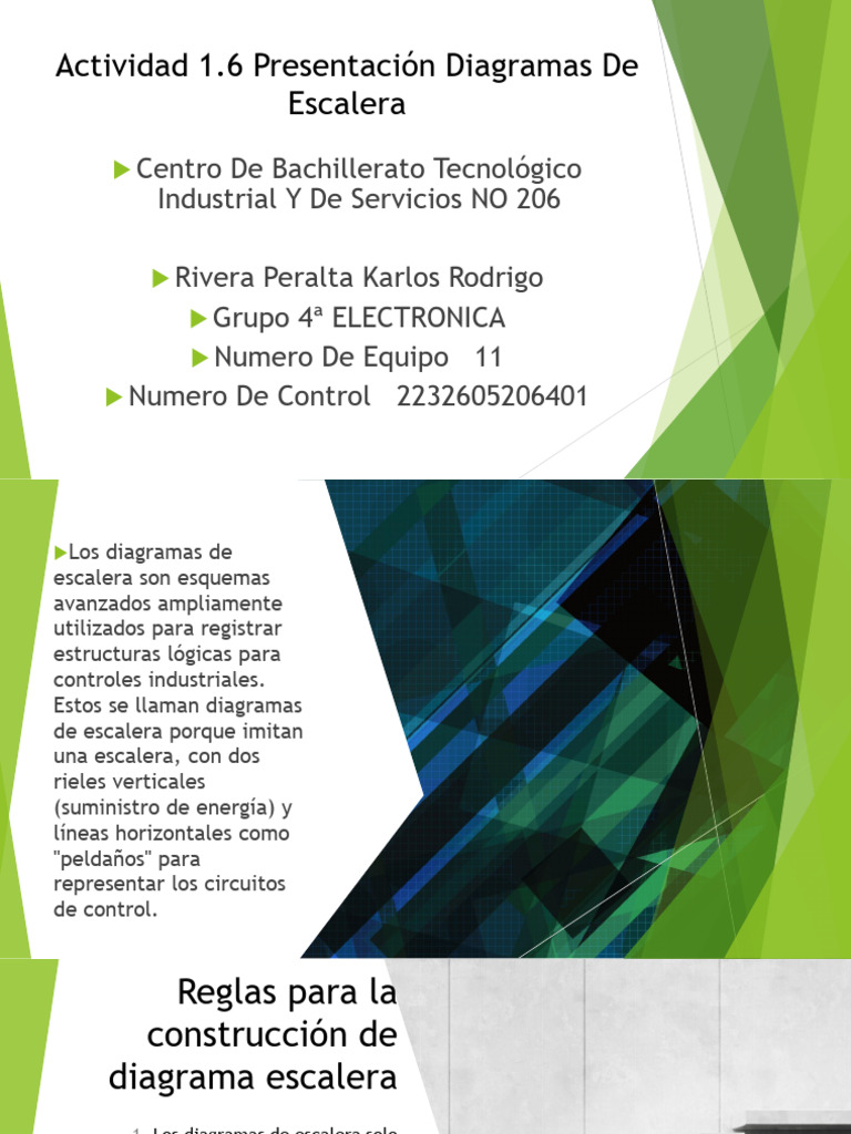 Diagramas de Escalera PDF | PDF