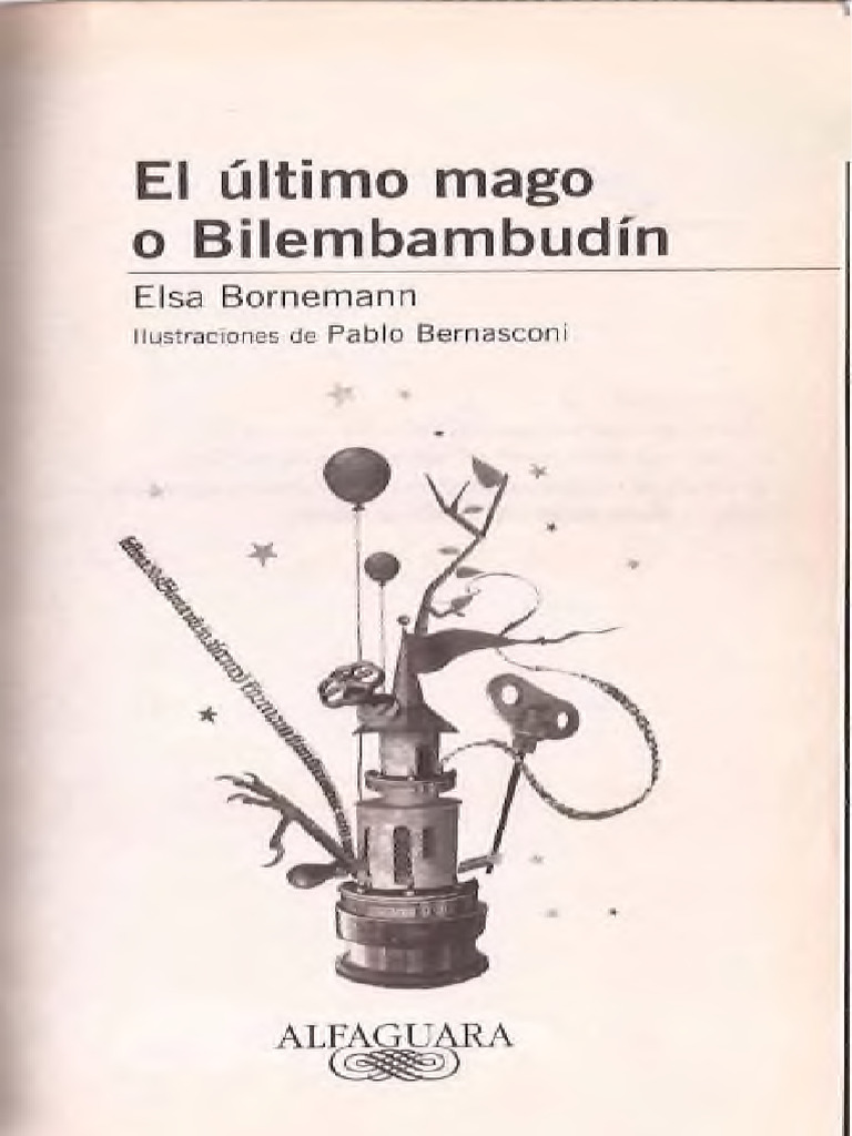Elsa Bornemann - El Último Mago o Bilembambudín | PDF | Novela negra, policíaca y suspenso ...