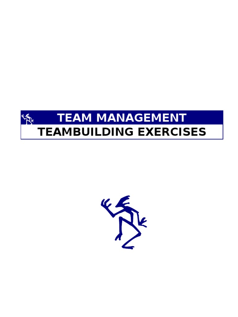 Team Building Exercises | PDF