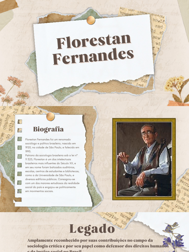 Legado de Florestan Fernandes na Sociologia | PDF | Política | Ciências ...