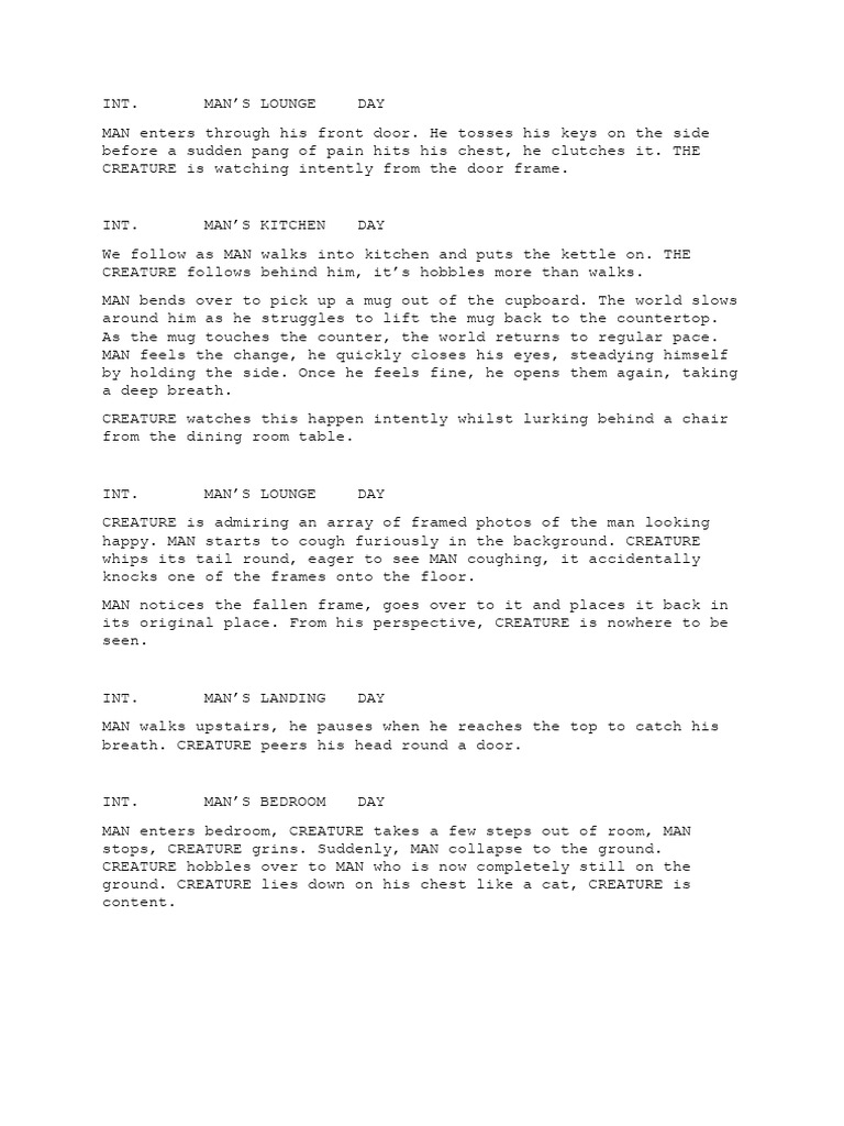 Heart Attack Script | PDF | Art