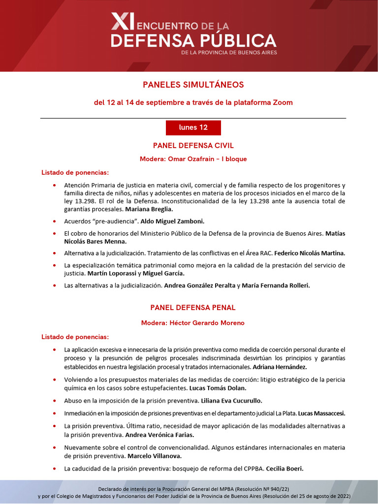 Ponencias Defensa | PDF