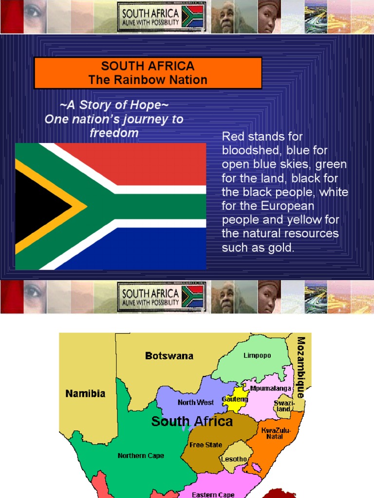 South Africa The Rainbow Nation: A Story of Hope One Nation's Journey ...