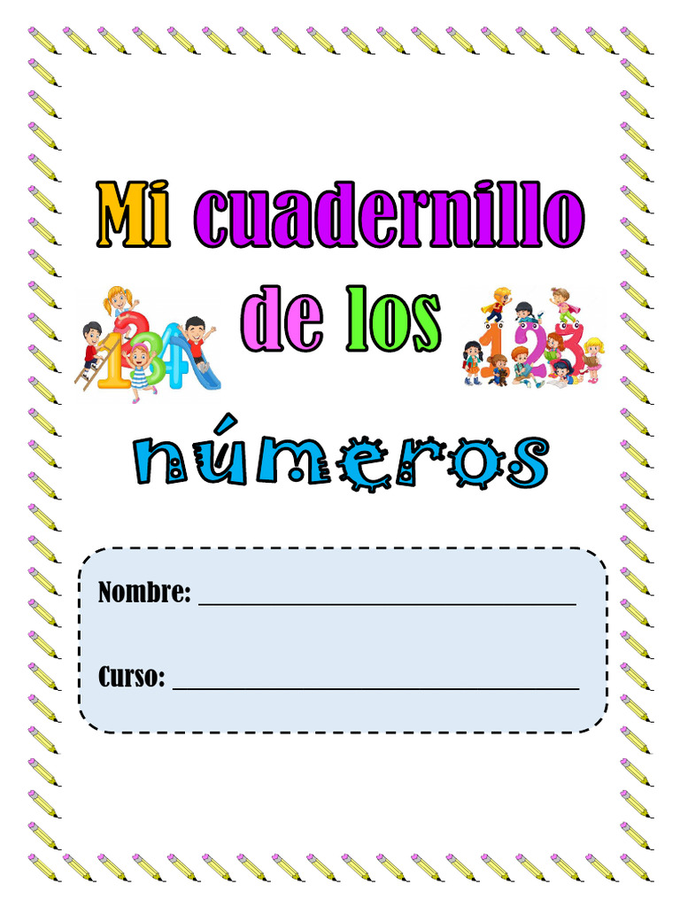 Cuadernillo Números Del 1 Al 10 - PDF | PDF