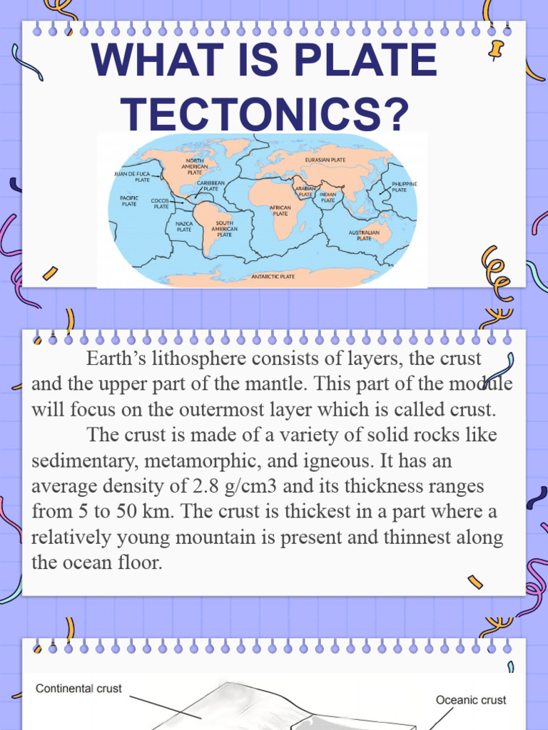 Understanding Plate Tectonics Basics | PDF | Science & Mathematics