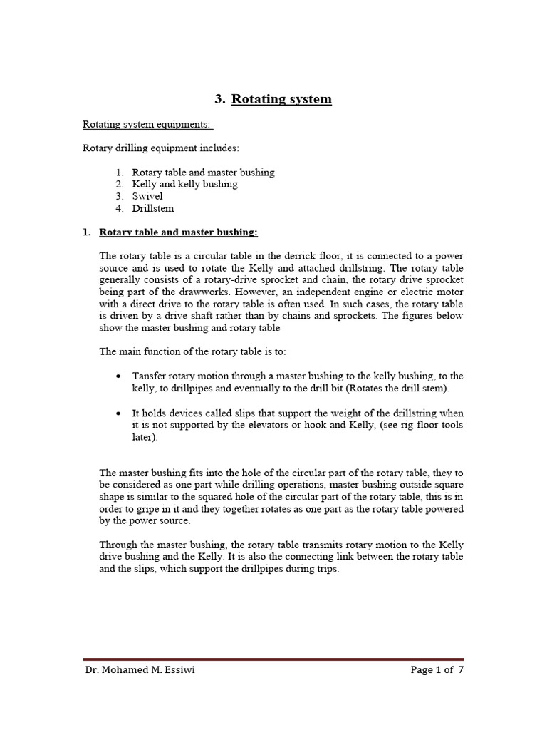 Rotating System | PDF