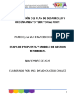 Lineamientos Pdot 2023 2027 v2 | PDF | Planificación | Evaluación