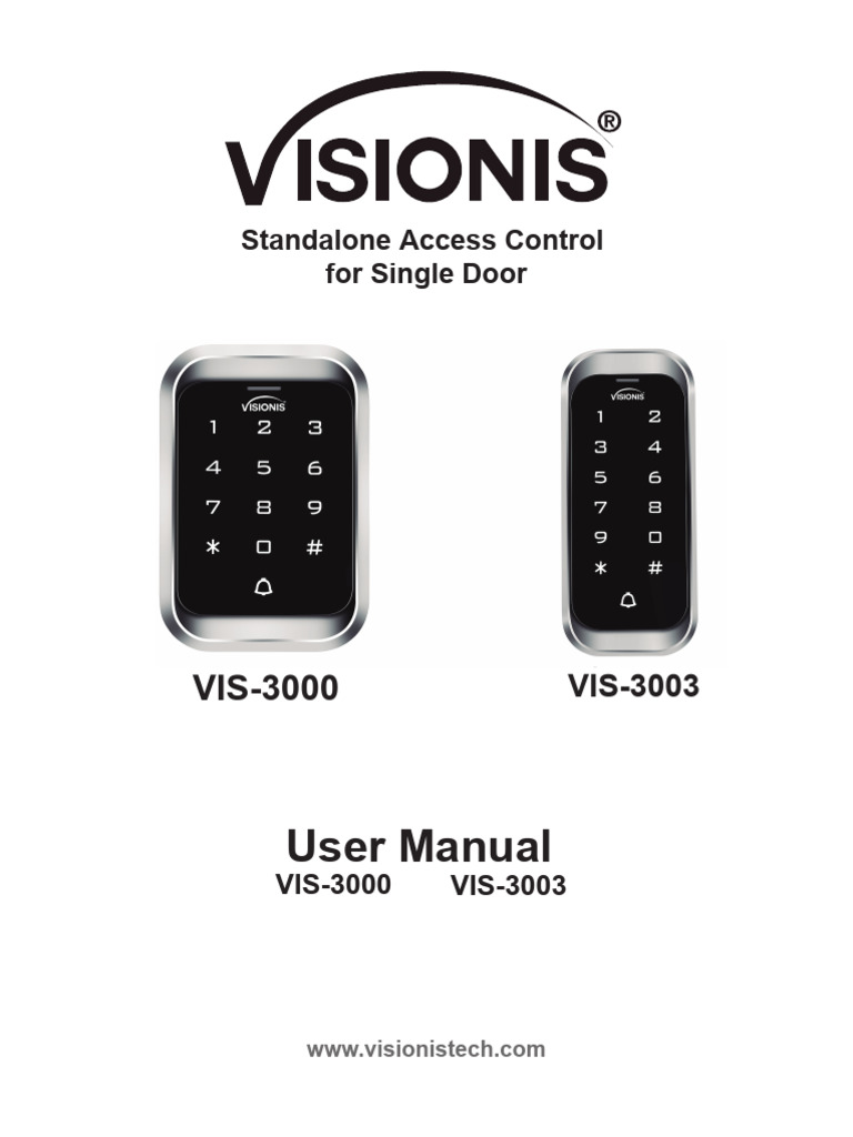 VIS 3000 Manual | PDF
