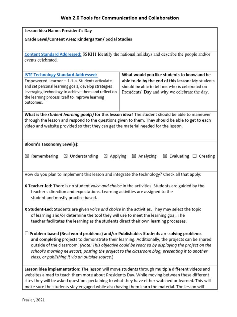 Web 2 | PDF | Learning | Education Theory