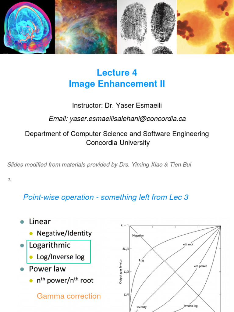 Lect4-Filtering in Spatial Domain II | PDF