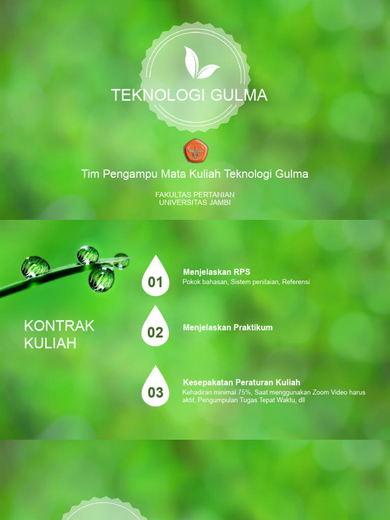 Teknologi Gulma Pendahuluan | PDF
