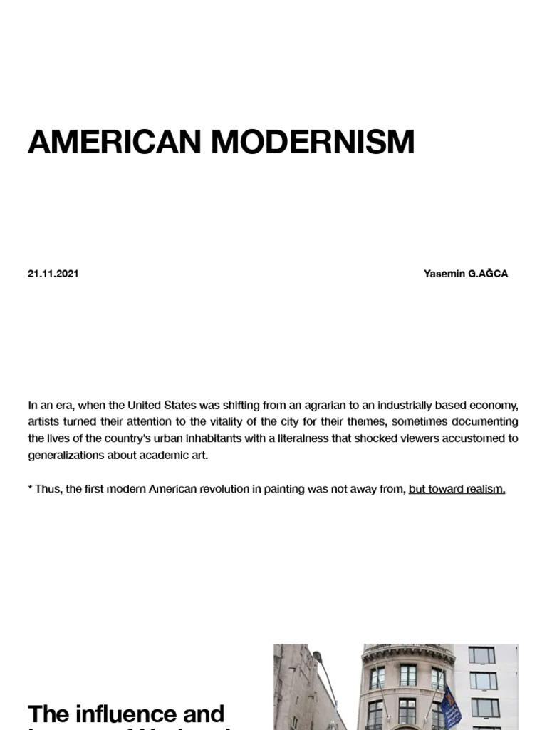 American Modernism Unveiled | PDF | American Artists | Art Movements