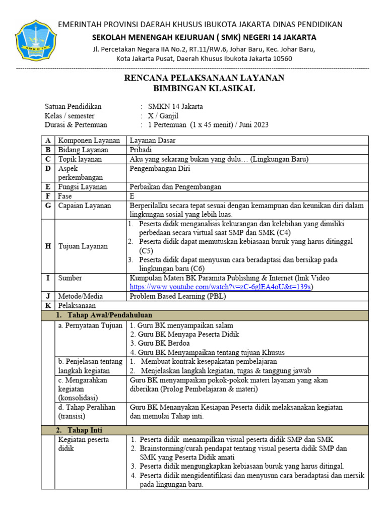 RPL Lingkungan Baru | PDF | Seni