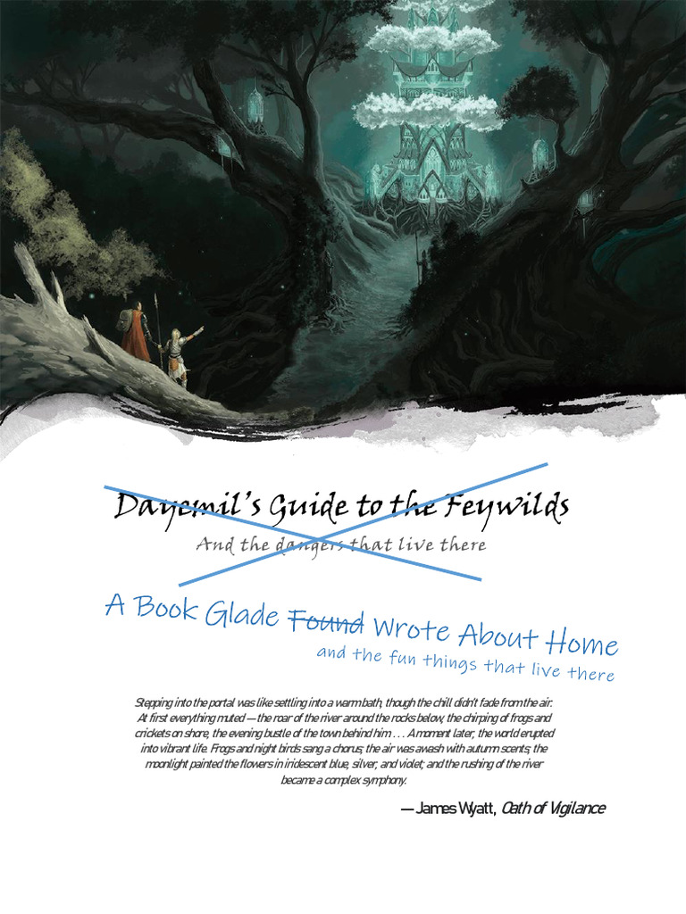 Glades Guide To The Feywilds | PDF