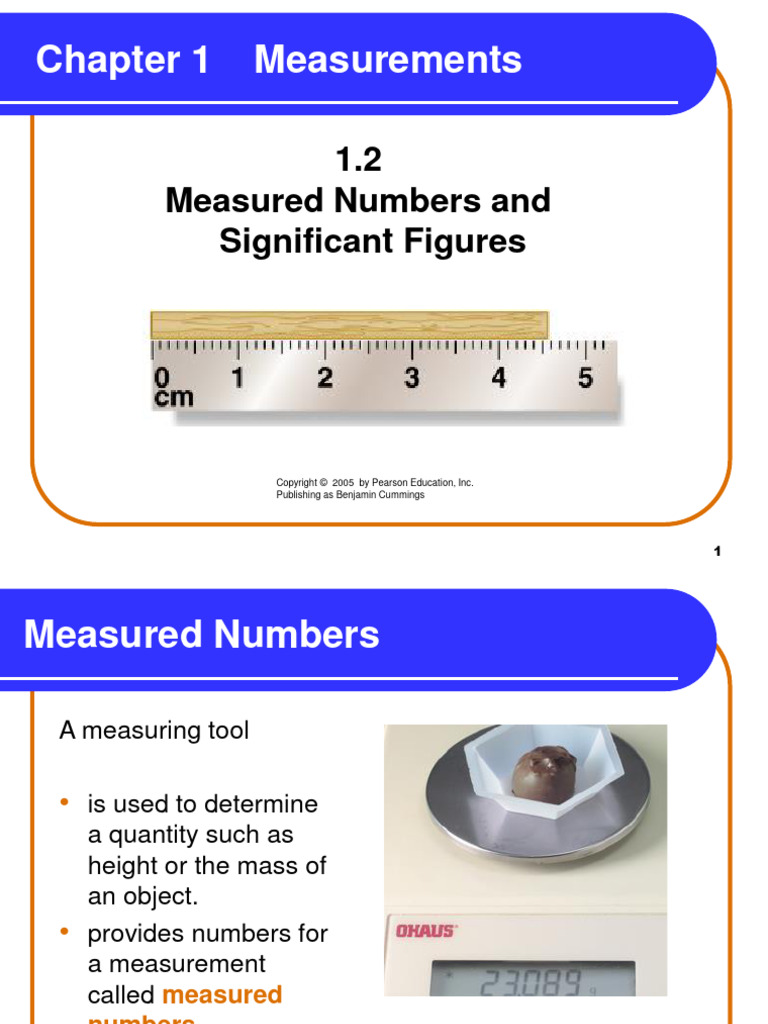 GenChem Measured Numbers | PDF | Significant Figures | Numbers