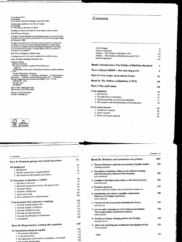 Thomas Mathiesen - The Politics of Abolition Revisited-Routledge (2015 ...