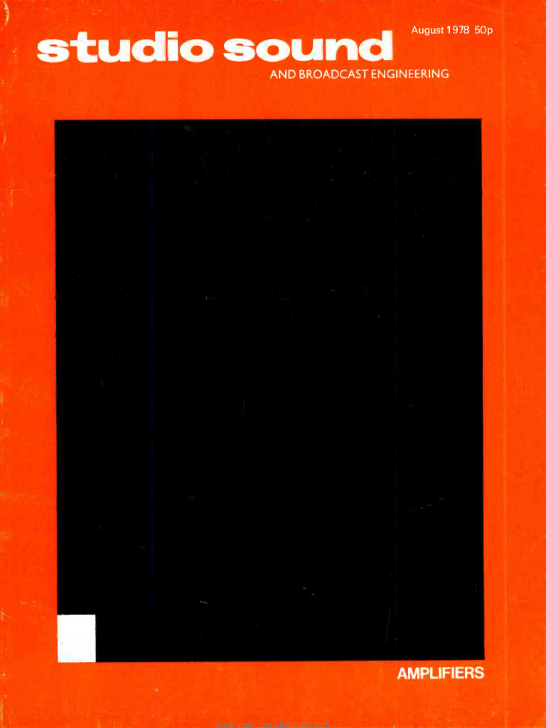 Studio Sound 1978 08 | PDF | Microphone | Equalization (Audio)