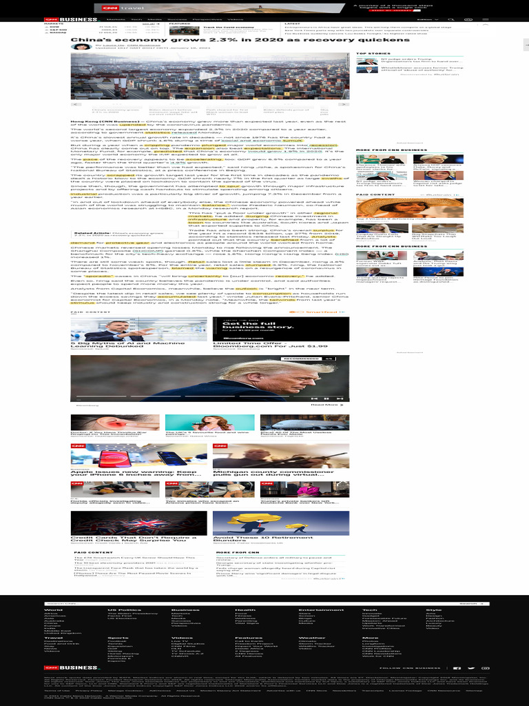 China GDP1 | PDF | Economy Of China | China