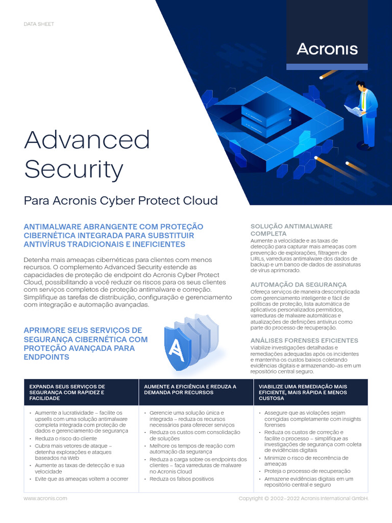 Data Sheet Acronis Cyber Protect Cloud Advanced Security PT BR 210331 ...