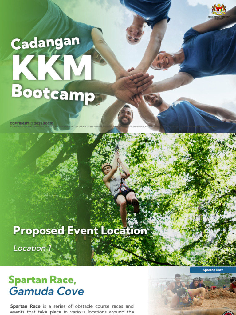 KKM - Cadangan Aktiviti Bootcamp | PDF
