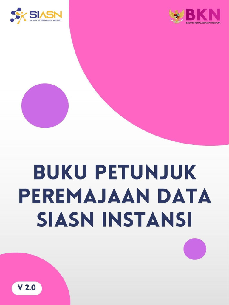 Panduan Layanan Peremajaan Data PNS | PDF