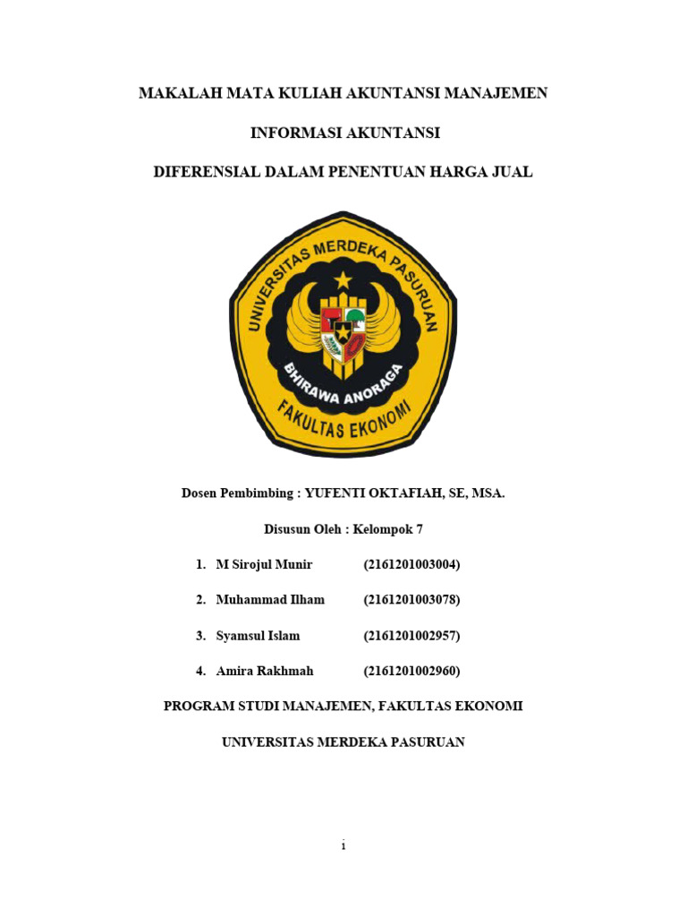 Akuntansi Deferensial k7 Terbaru | PDF