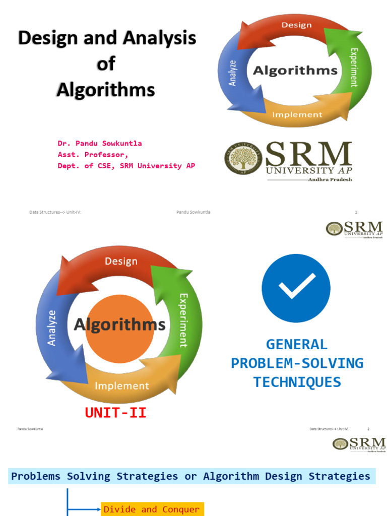 Daa Unit Ii Lecture Notes Pdf Computers