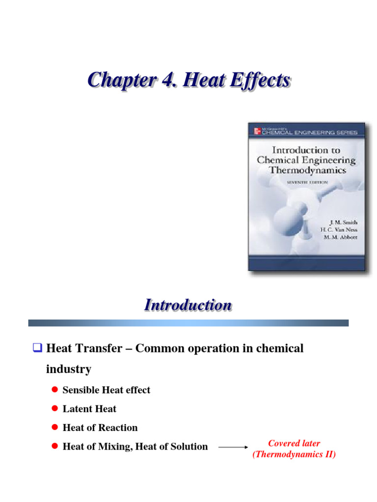 열역학 Chapter 4 | PDF | Science & Mathematics