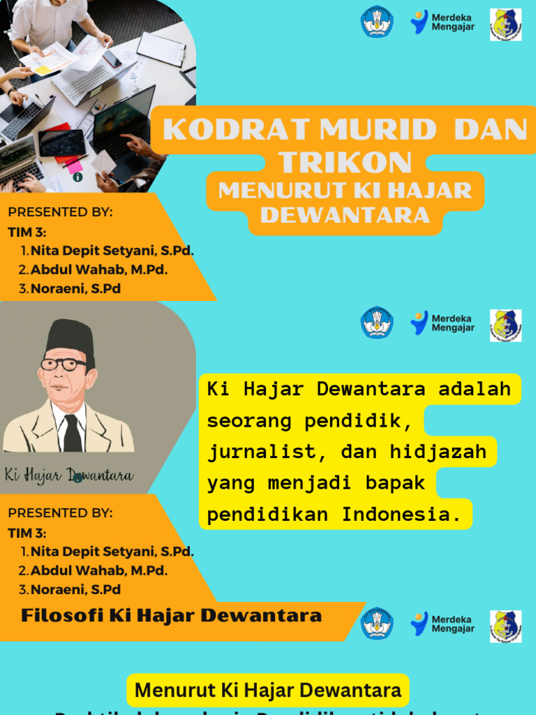 Kodrat Murid Menurut Ki Hajar Dewantara | PDF | Sains & Matematika