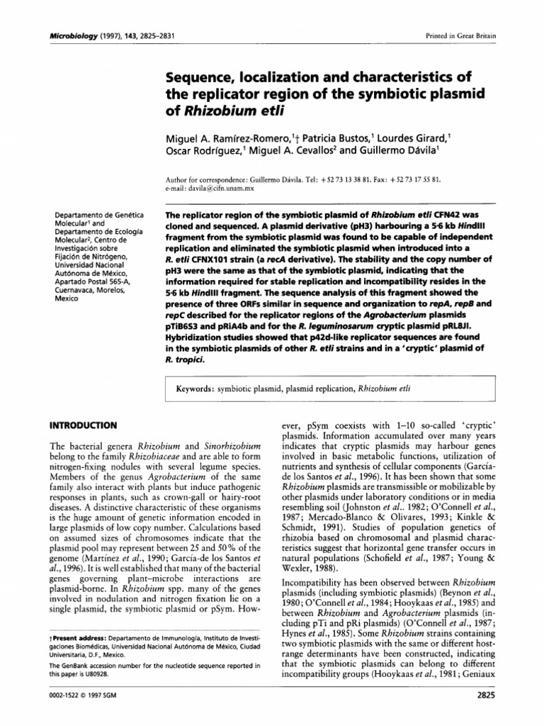 Sequence Localization and Characteristic | PDF