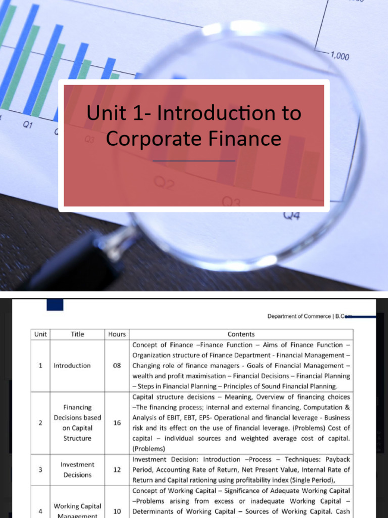 Unit 1- Introduction | PDF