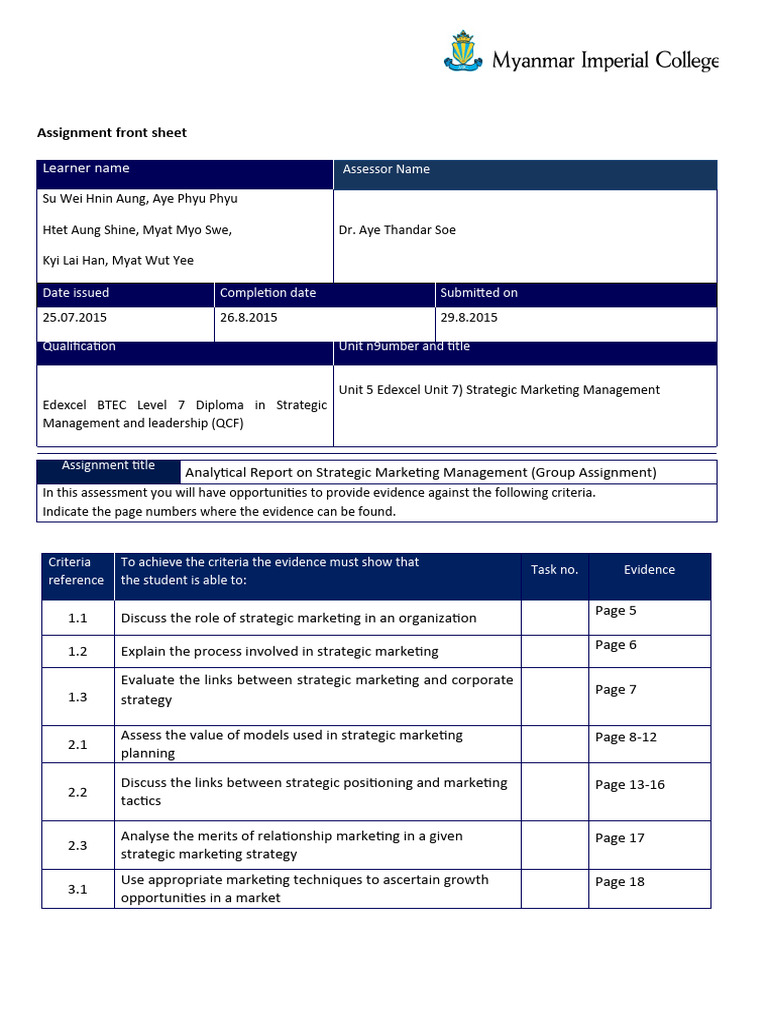 MBA-03-2015 - Su Wei Hnin Aung, Aye Phyu Phyu, Htet Aung Shine, Myat Myo Swe, Kyi Lai Han, Myat ...