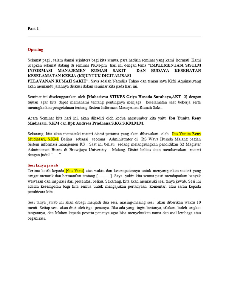 Naskah Moderator | PDF | Komputer