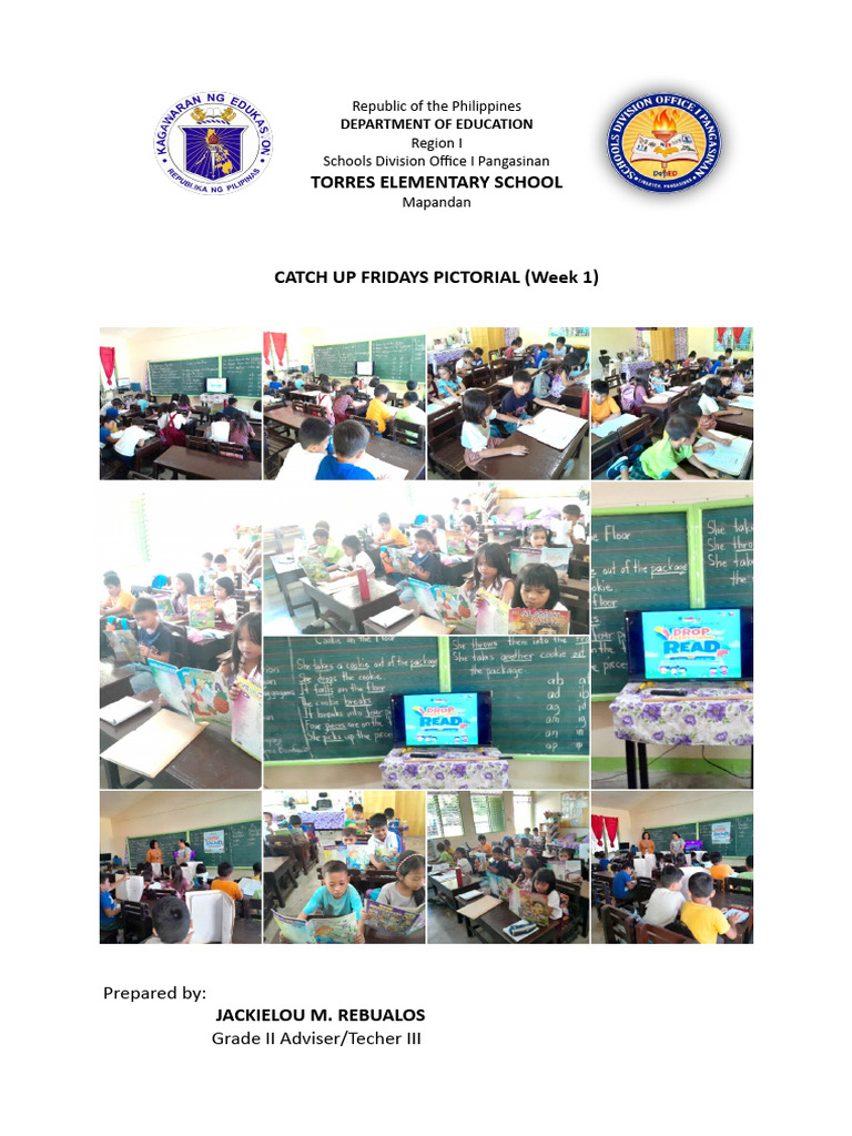 Narrative Report Catch Up | PDF