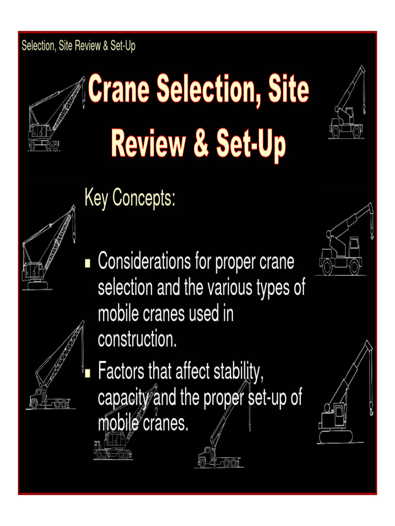 Crane Safety | PDF