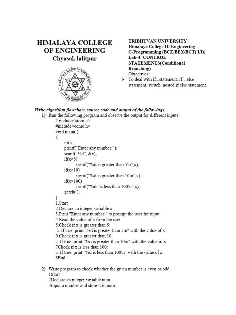 Lab Manual Pdf Parameter Computer Programming Computer Programming 2441