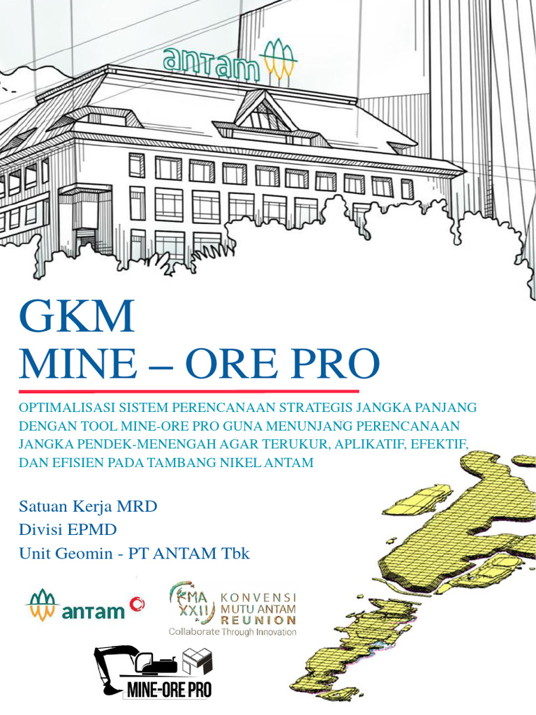 Makalah - GKM Mine - Ore Pro - Unit Geomin - Kma Xxii | PDF