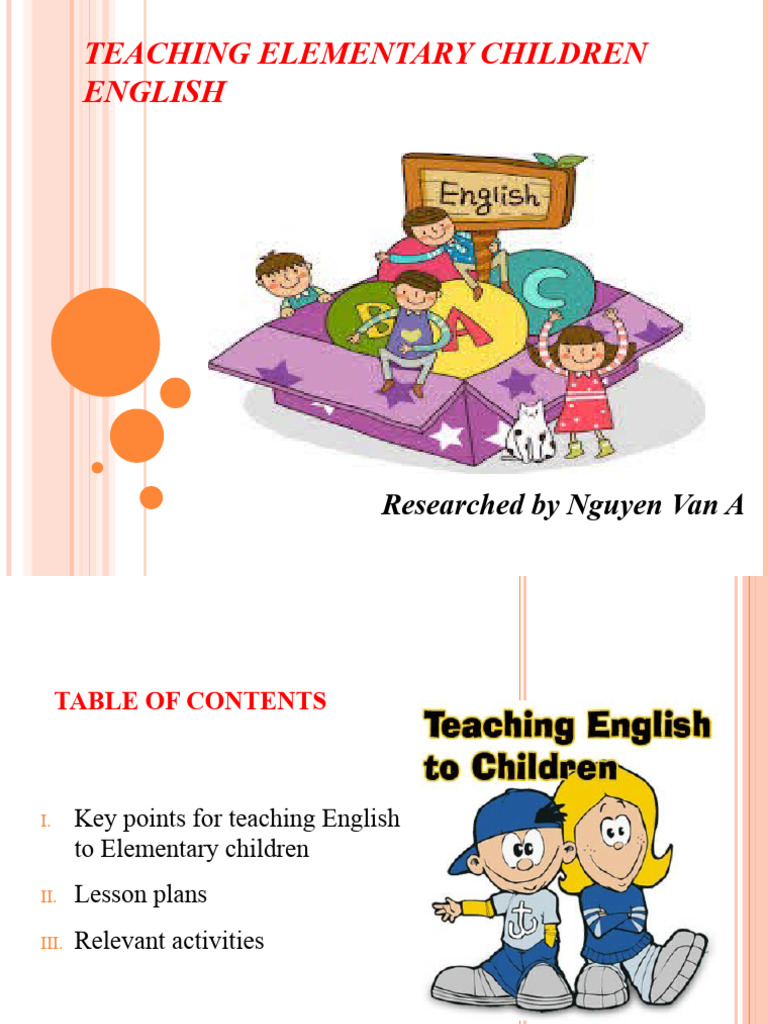 Elementary Children - SAMPLE | PDF | English As A Second Or Foreign ...