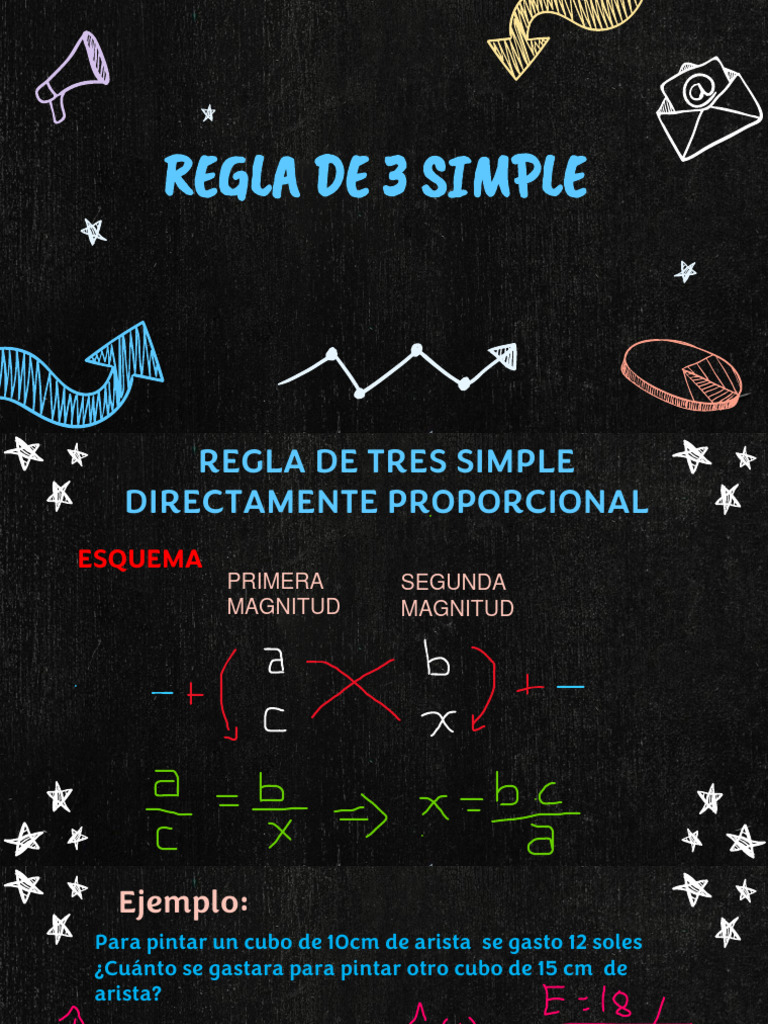 Regla de 3 Simple G8 | PDF