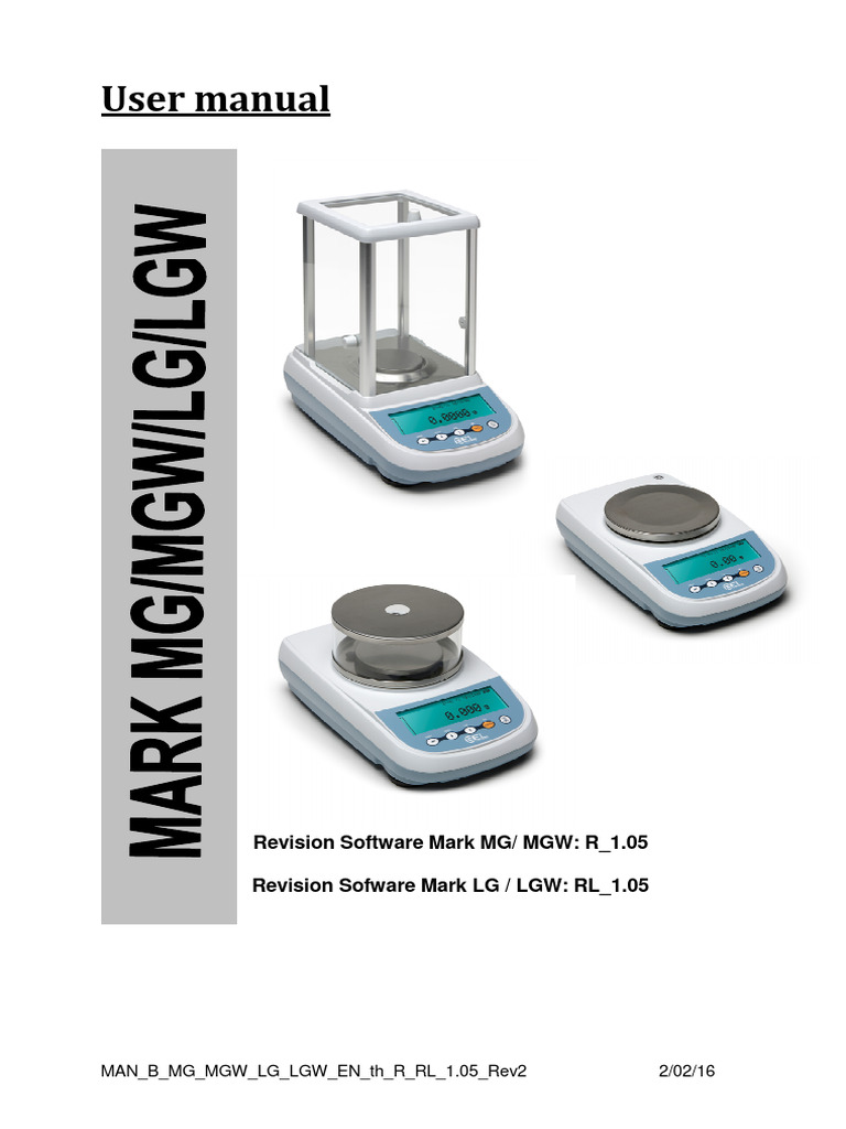 Man B MG MGW LG LGW en TH R RL 1.05 Rev2 | PDF