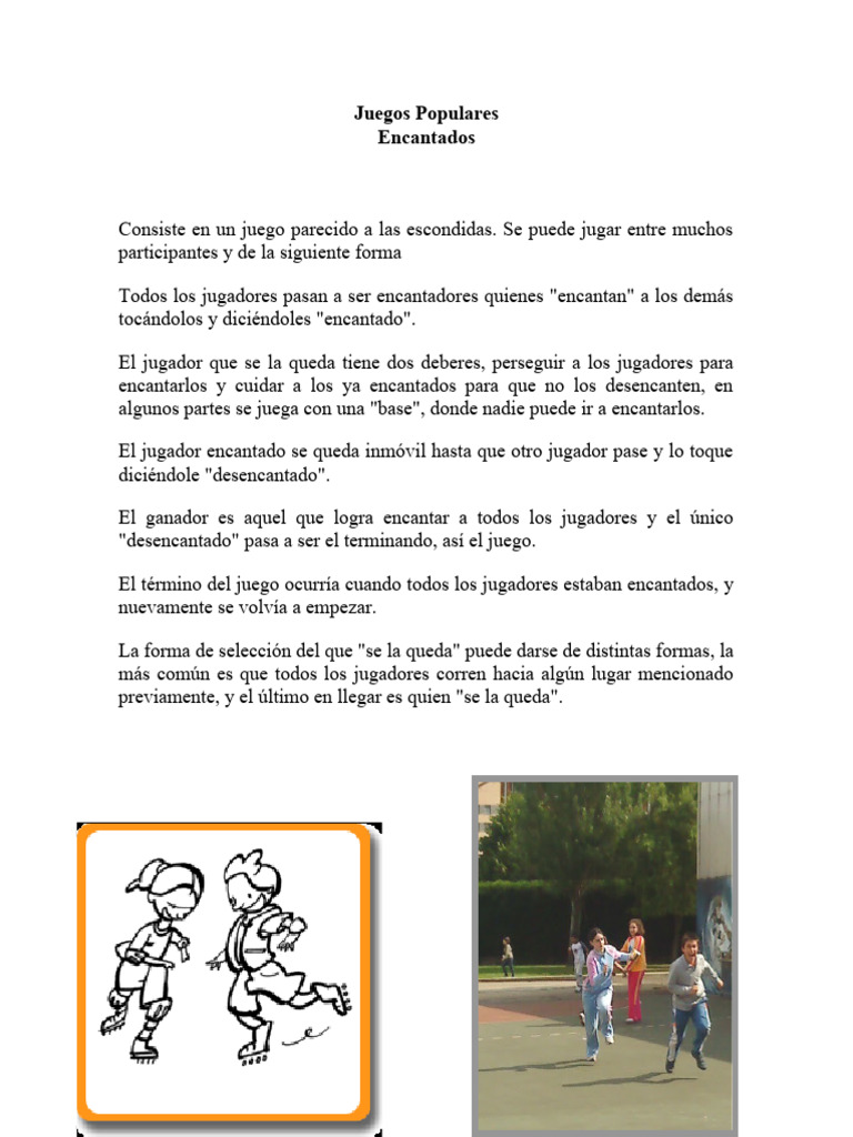 Juegos Populares Encantados | PDF