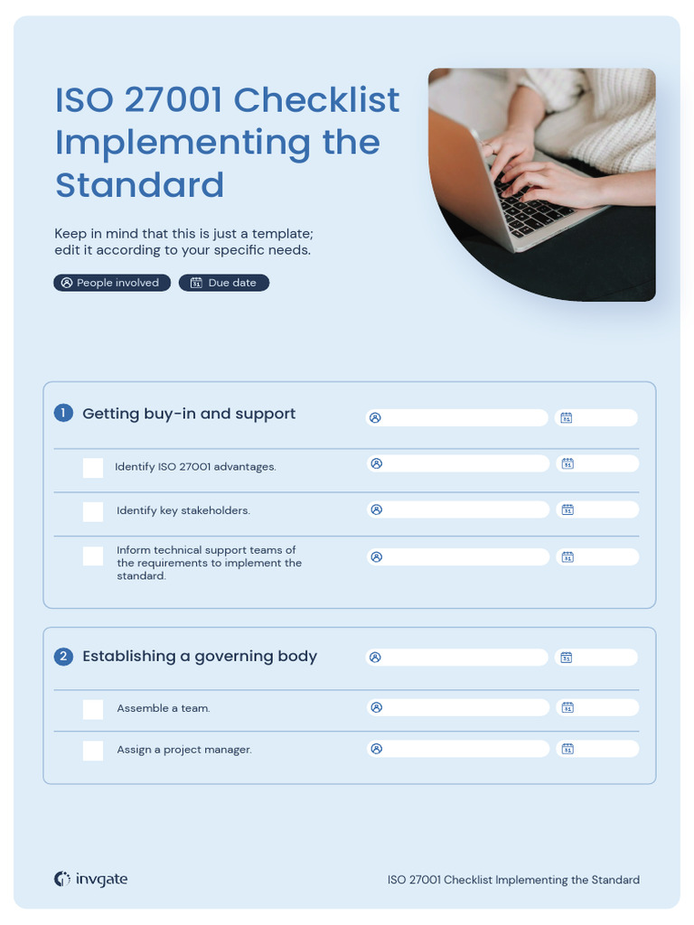 Checklist ISO 27001 | PDF | Risk | Audit