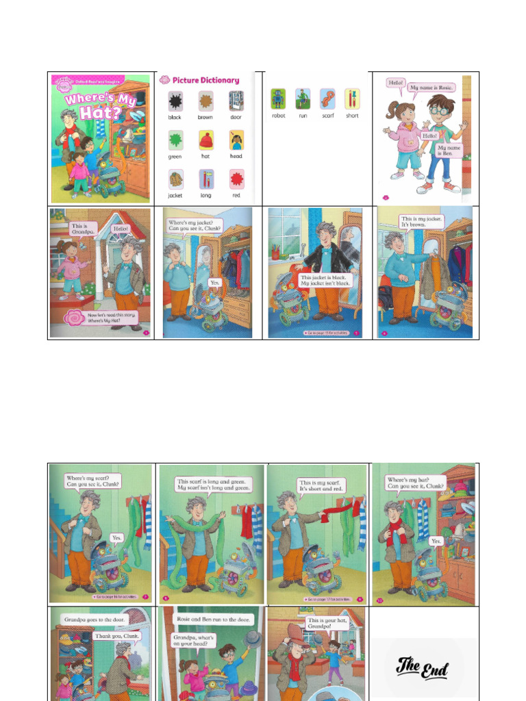 Where Is My Hat Book | PDF