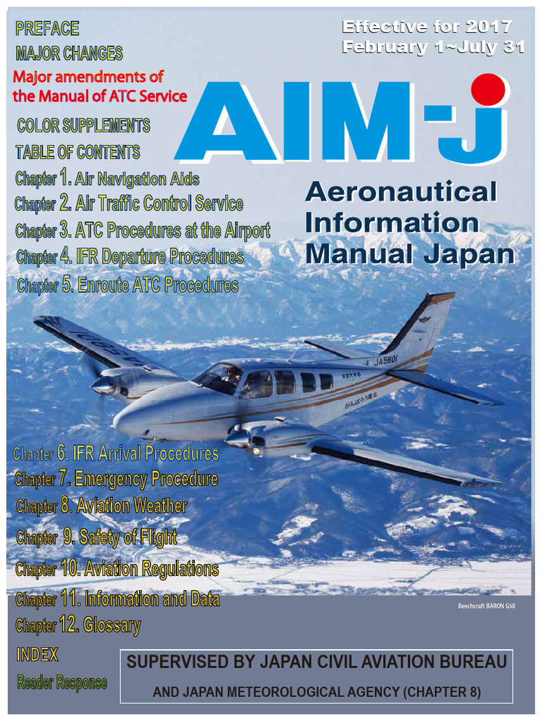 Aim English2017 1 | PDF | Air Traffic Control | Instrument Flight Rules