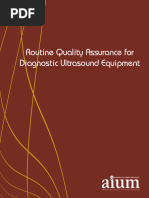 ACR QC Guidelines For Ultrasound | PDF | Medical Ultrasound