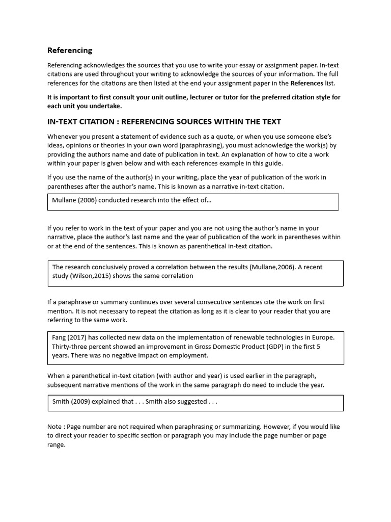 APA Resume | PDF