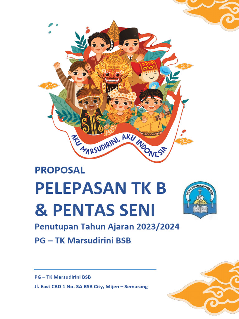 Proposal Pelepasan TK B 2024 | PDF