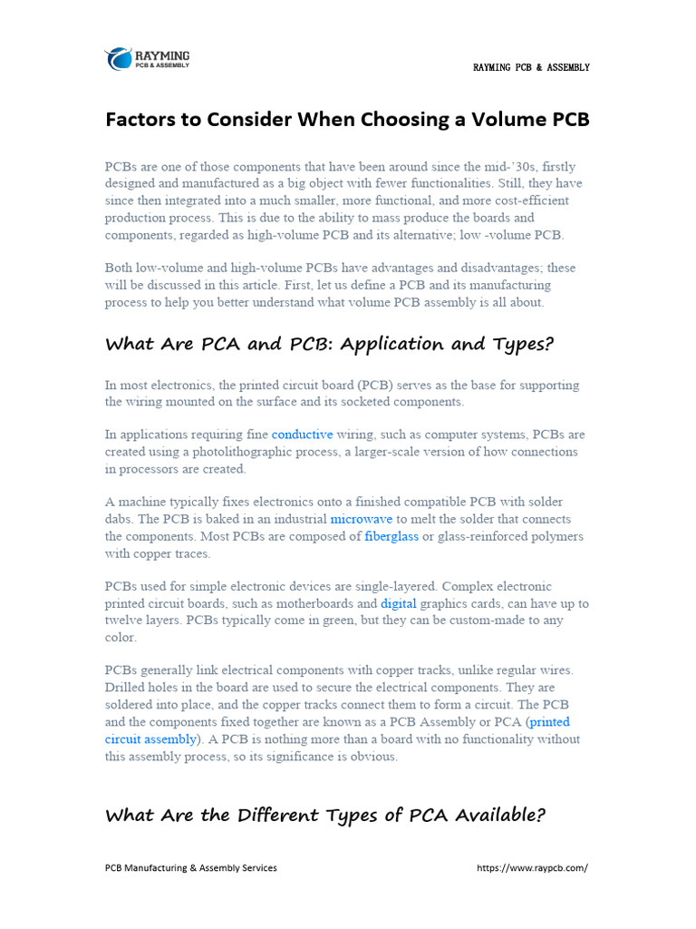PCB Manufacturing & Assembly Guide | PDF | Printed Circuit Board | Computer Engineering