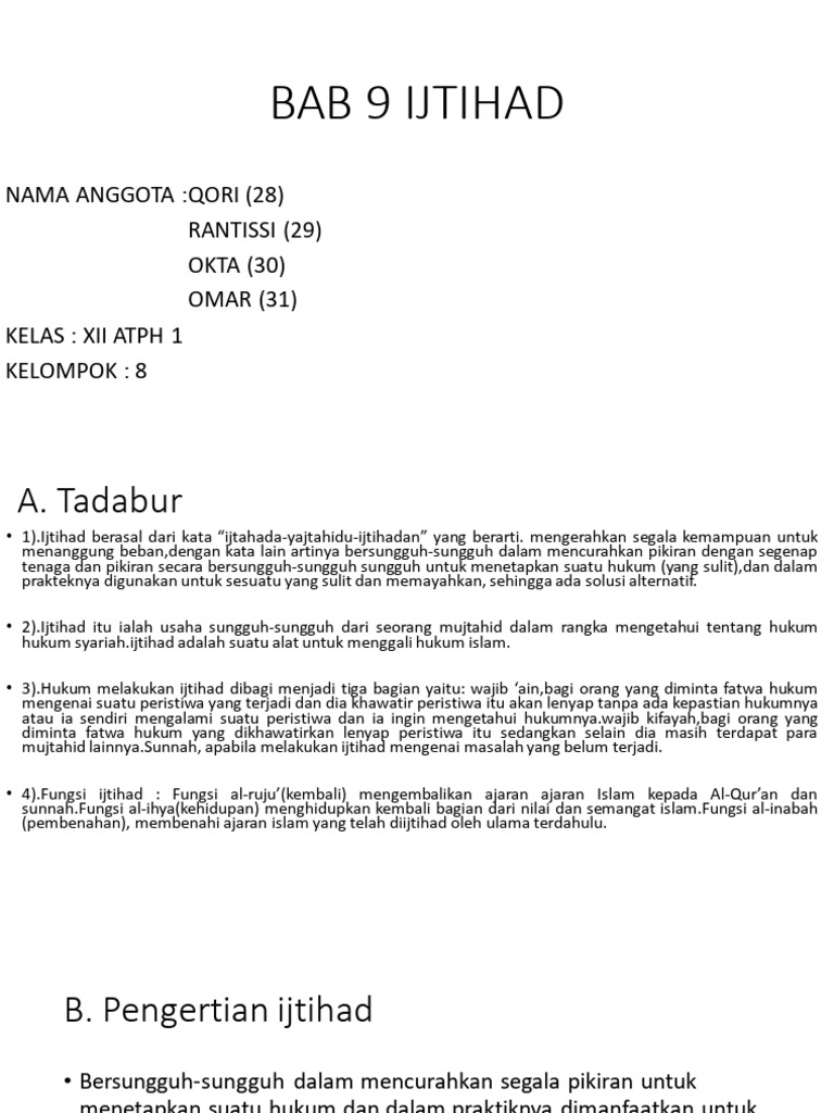 Presentasi PAI | PDF