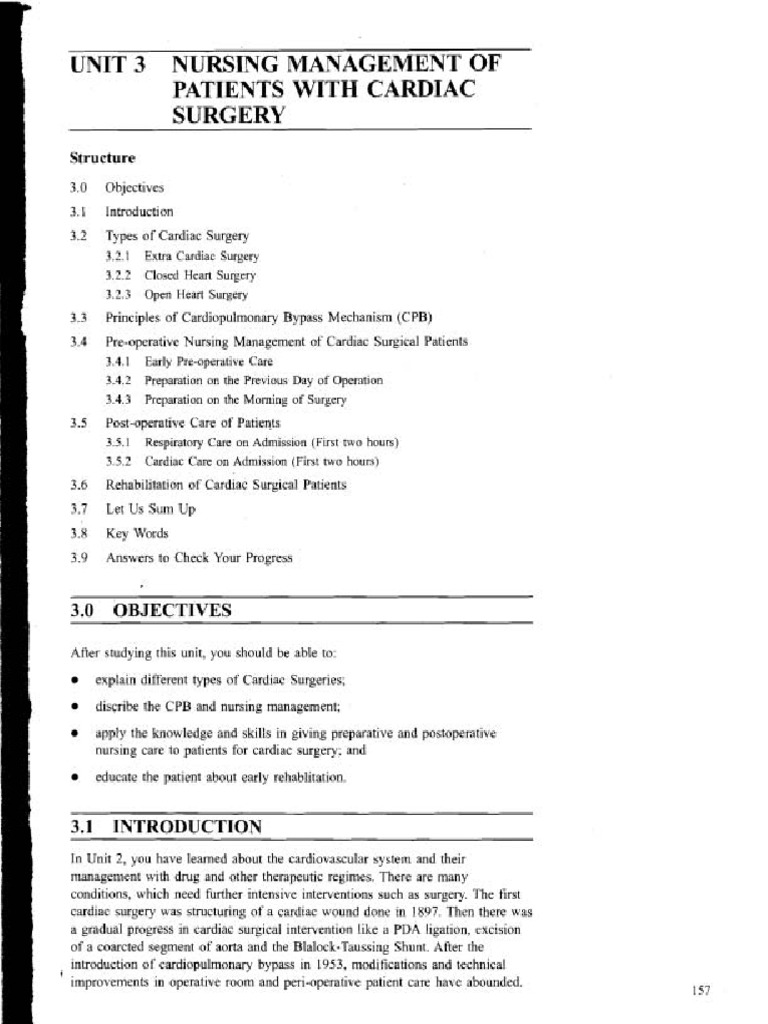 Cardiac Surgery Notes | PDF | Heart Valve | Heart